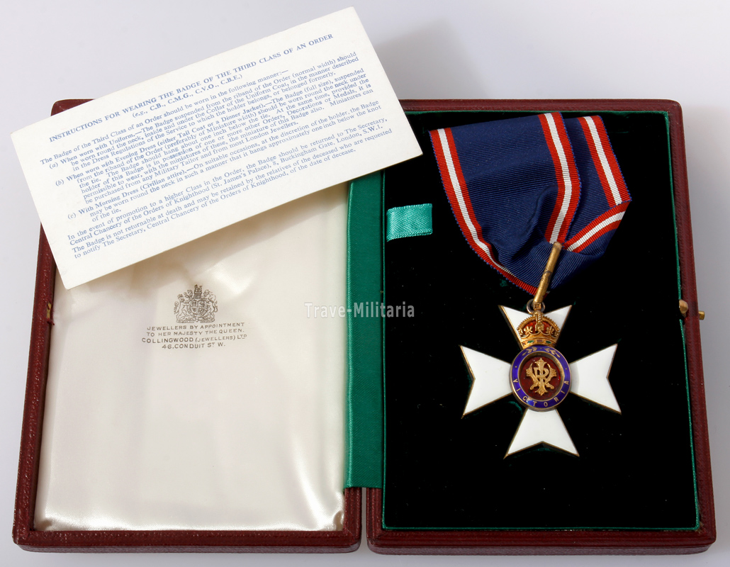 Großbritannien Commander Royal Victorian Order C.V.O. im Etui | Archiv ...