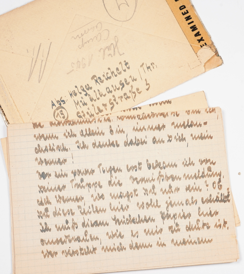 SS-Feldpost Kriegsgefangenenpost SS-Uscha Werner Reichelt | Archiv ...