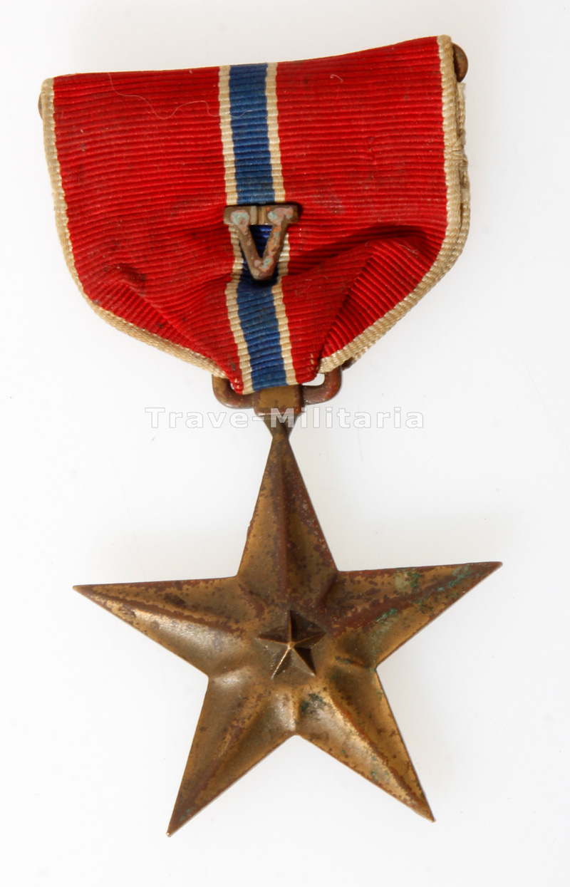 USA Bronze Star mit Valor Device (V) | Archiv | Trave Militaria - Orden ...
