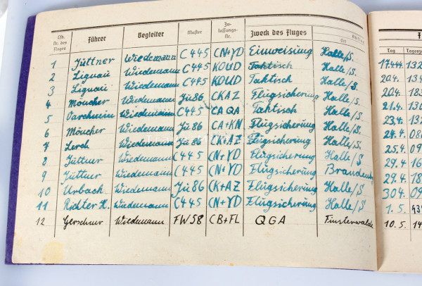 Papiere Michl Wiedemann Westfront Fallsch. Flak, Abt. 6 (mot) | Archiv ...