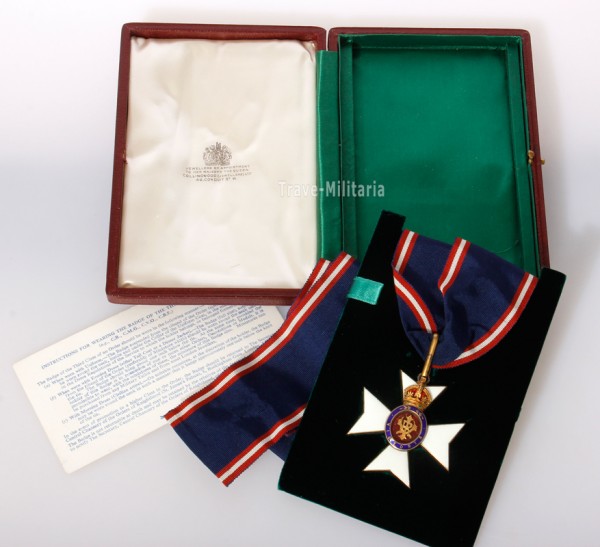 Großbritannien Commander Royal Victorian Order C.V.O. im Etui | Archiv ...
