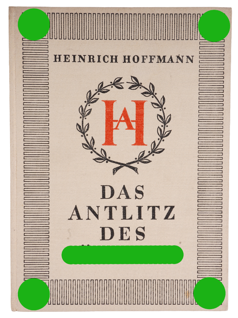 Buch "Das Antlitz des Führers" Heinrich Hoffmann Ausgabe 1-200 Tausend ...