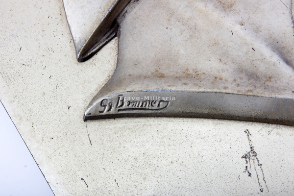Wandplakette Relief Soldat mit Stahlhelm Georg Bommer | Archiv | Trave ...